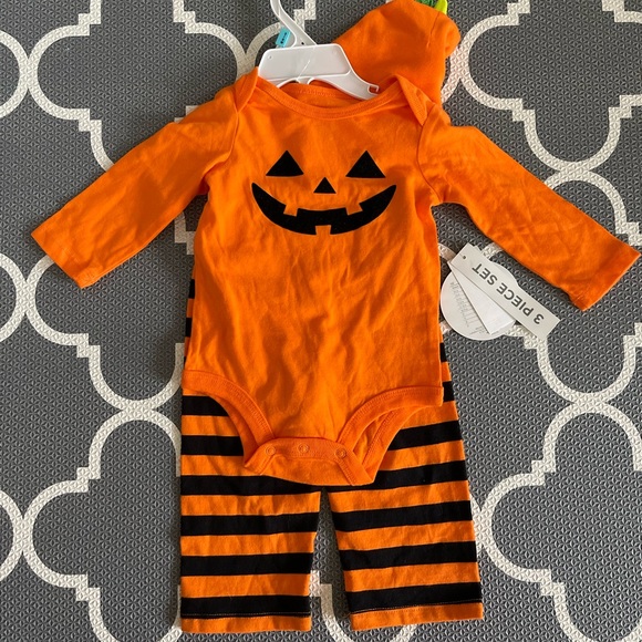 Koala Kids | Matching Sets | Koala Baby Halloween Pumpkin 3 Piece ...